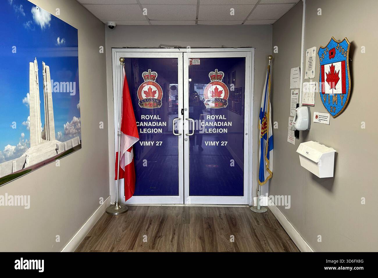 The Vimy Legion in Halifax is seen Tuesday, Nov. 18, 2025. The vice-president of the Legion ...