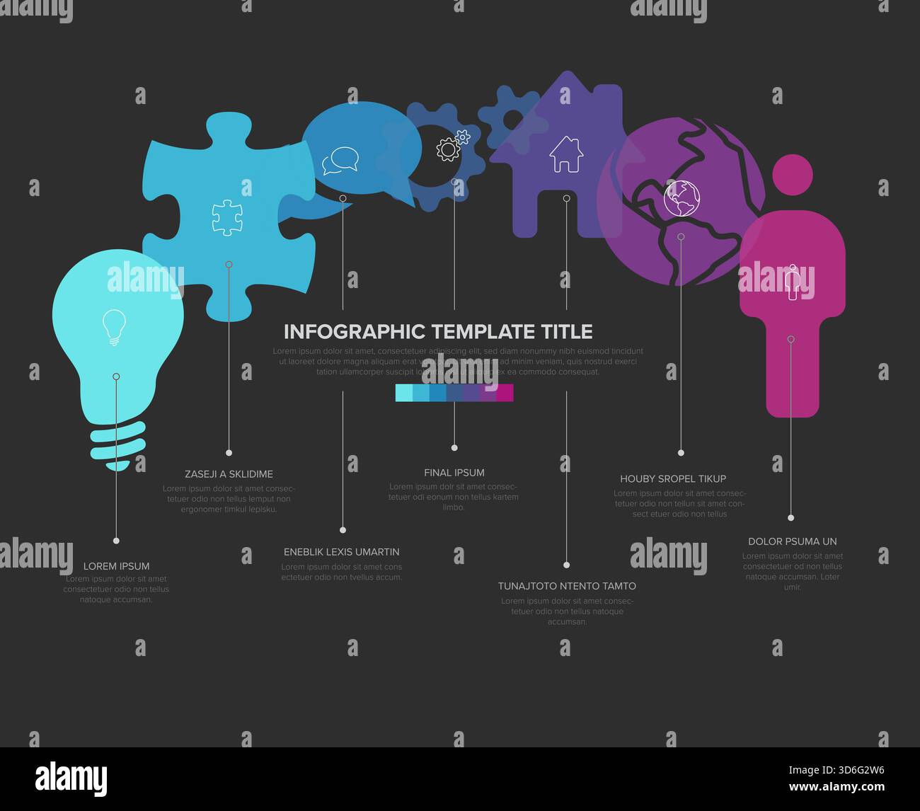 Creative layout showcases Stock Vector Images - Alamy