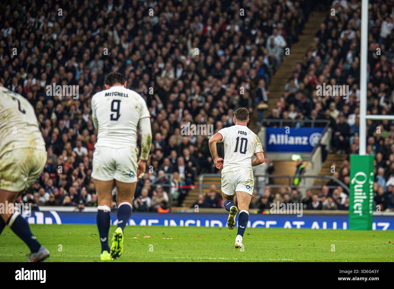 London, UK, 15th November 2025 England's man of the match George Ford ...