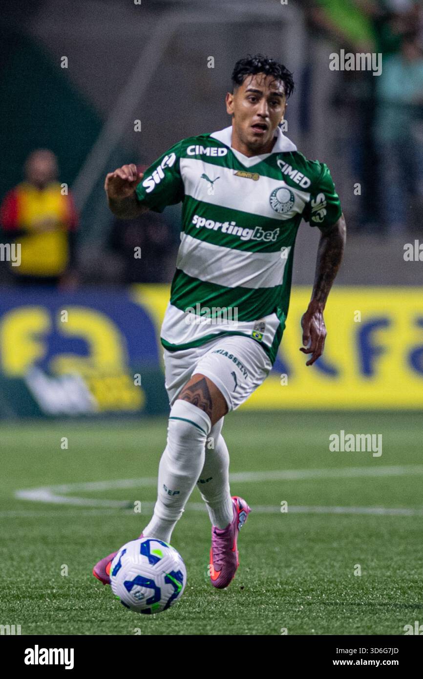 Facundo Torres of Palmeiras during the Campeonato Brasilero match ...