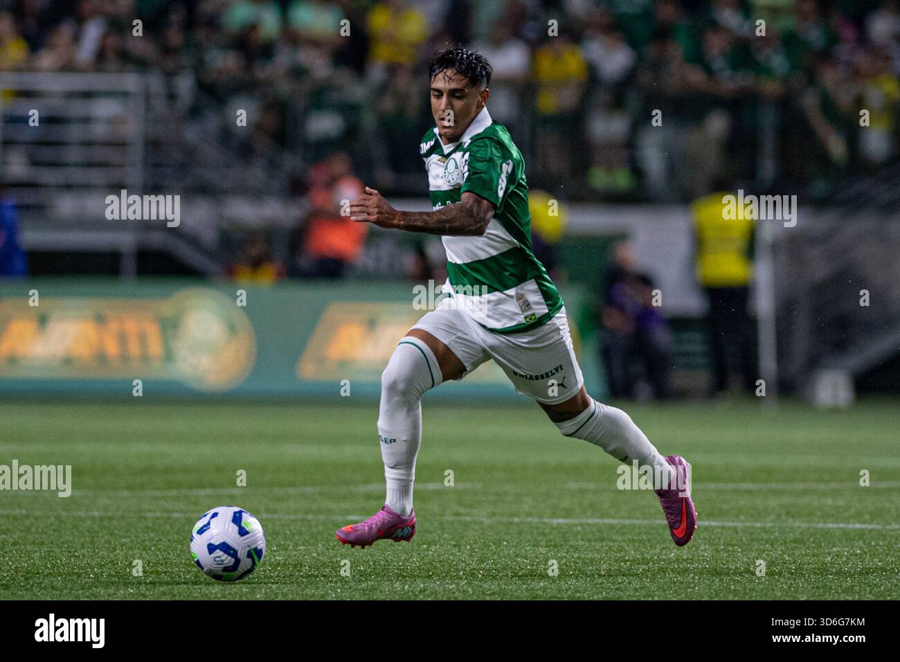 Facundo Torres of Palmeiras during the Campeonato Brasilero match ...
