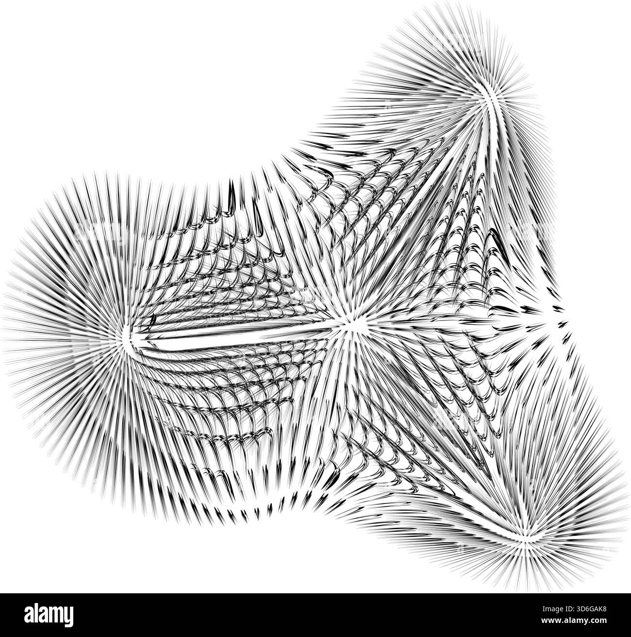 Freeform lines Black and White Stock Photos & Images - Alamy