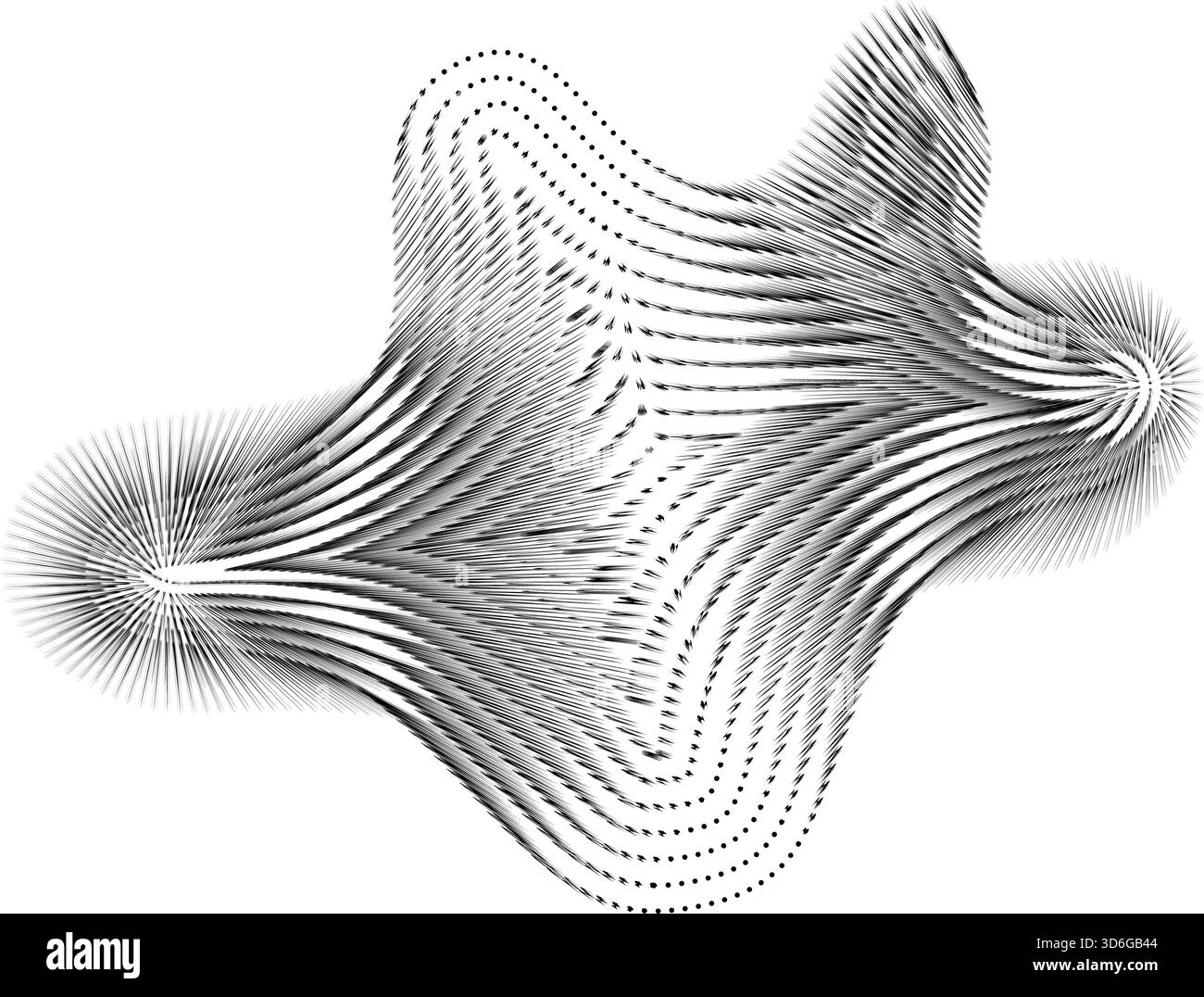 Spreading lines form splash Stock Vector Images - Alamy