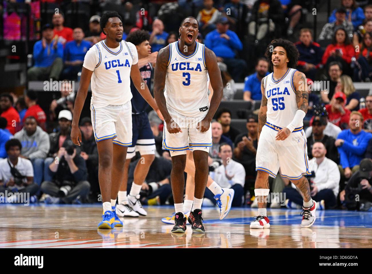 INGLEWOOD, CA - NOVEMBER 14: UCLA Bruins forward Eric Dailey Jr. (3 ...