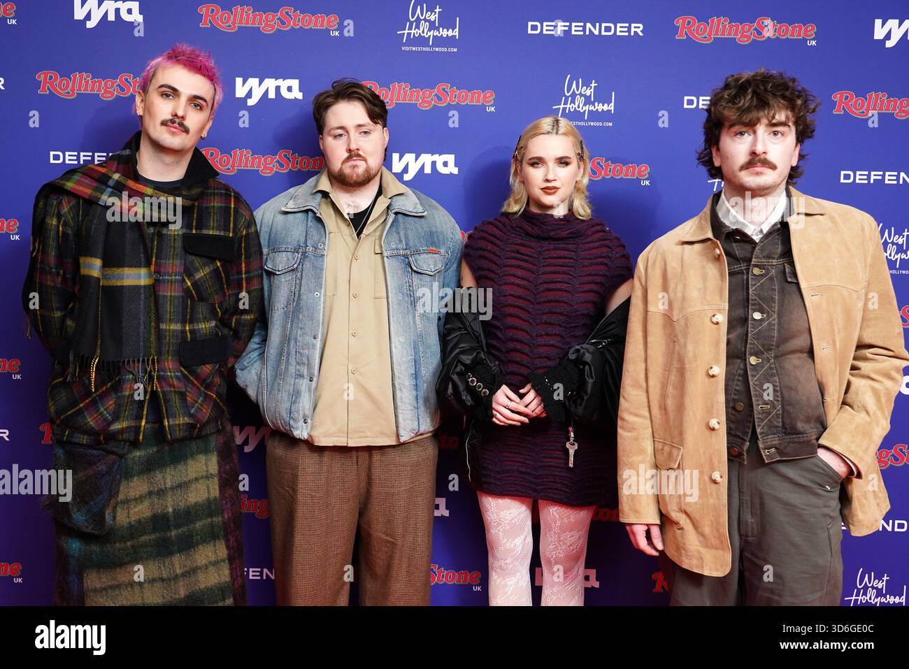 Gavin Dawkins, Locon O'Toole, Iona Lynch, and Harry Menton, of band ...