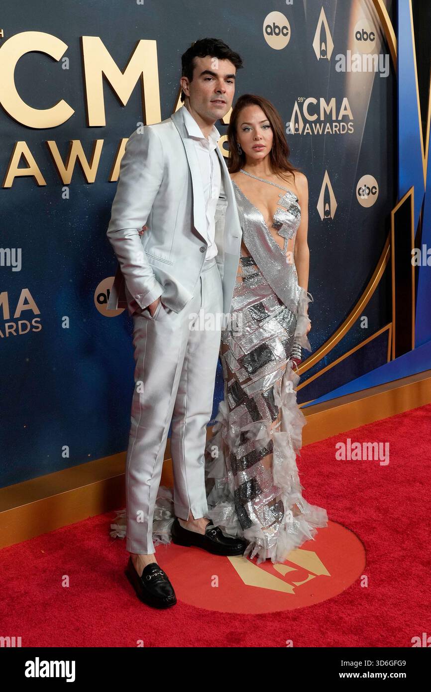 19 November 2025 - Nashville, Tennessee - Jake Etheridge, MacKenzie ...