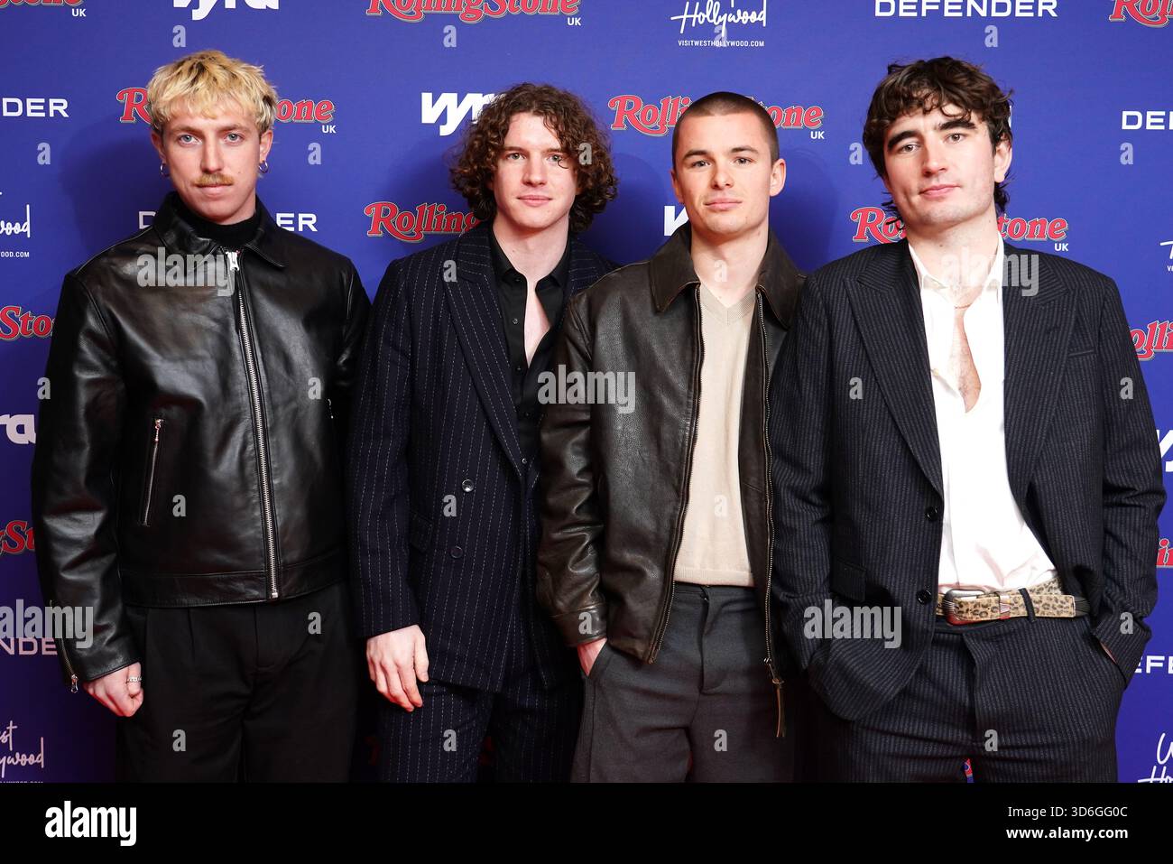 Tom Faithfull, Ben Matthias, Dave Tute, and Sam Jone, of band The ...