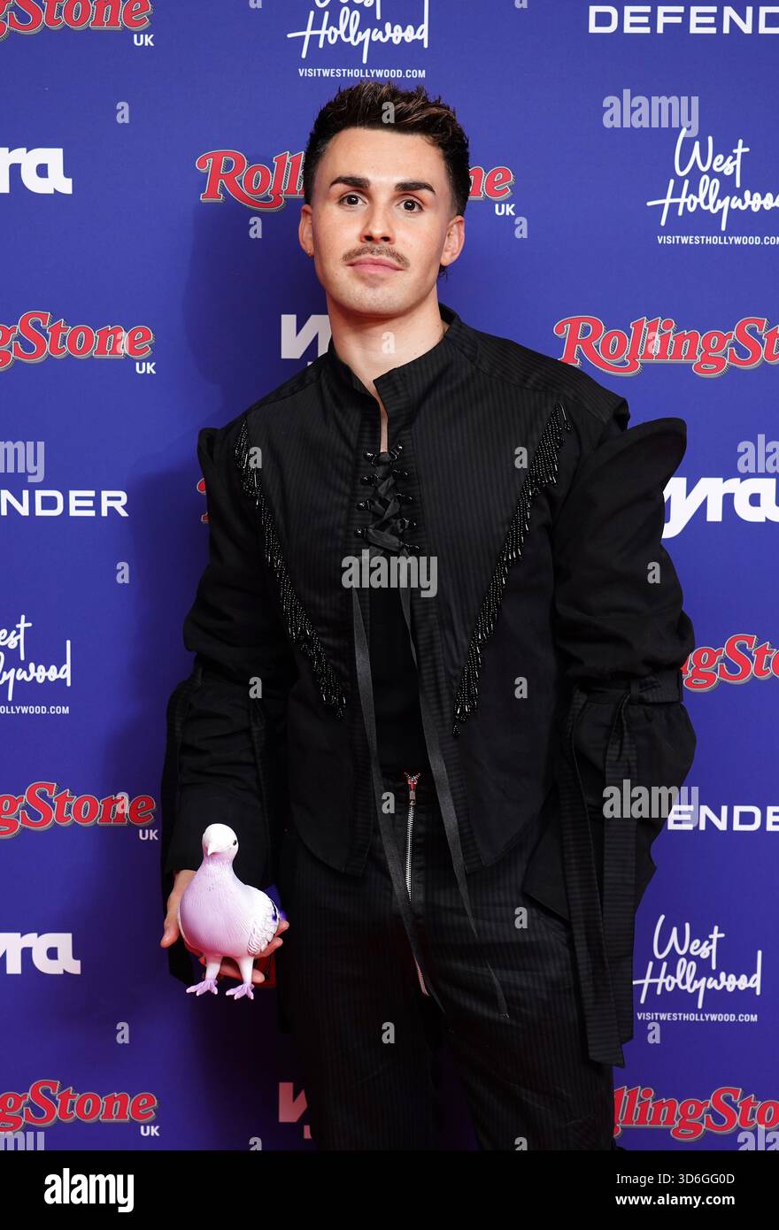 Joe Baggs attending the Rolling Stone UK Awards at the Roundhouse ...