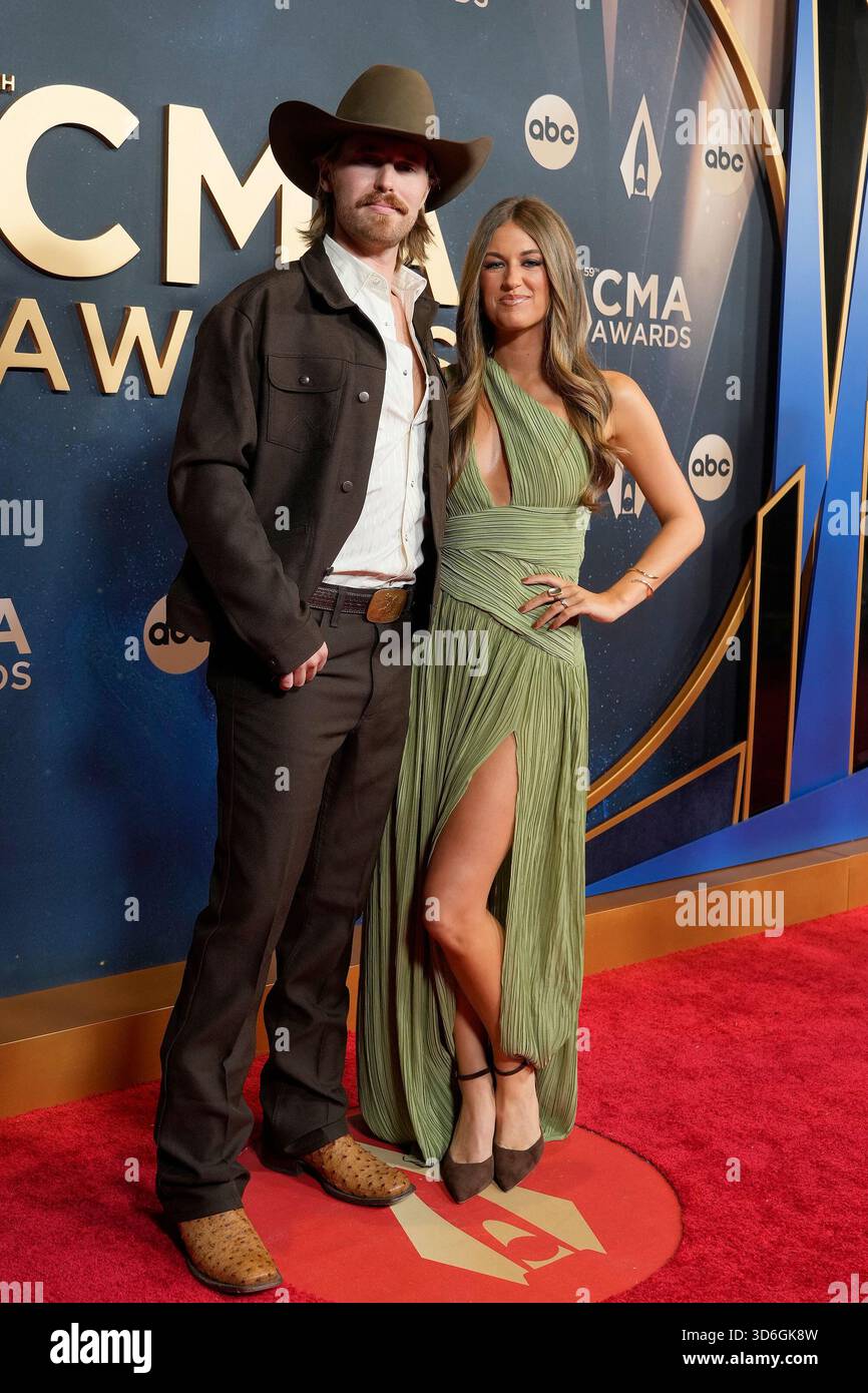 19 November 2025 - Nashville, Tennessee - Will Bundy, Lauren Watkins ...