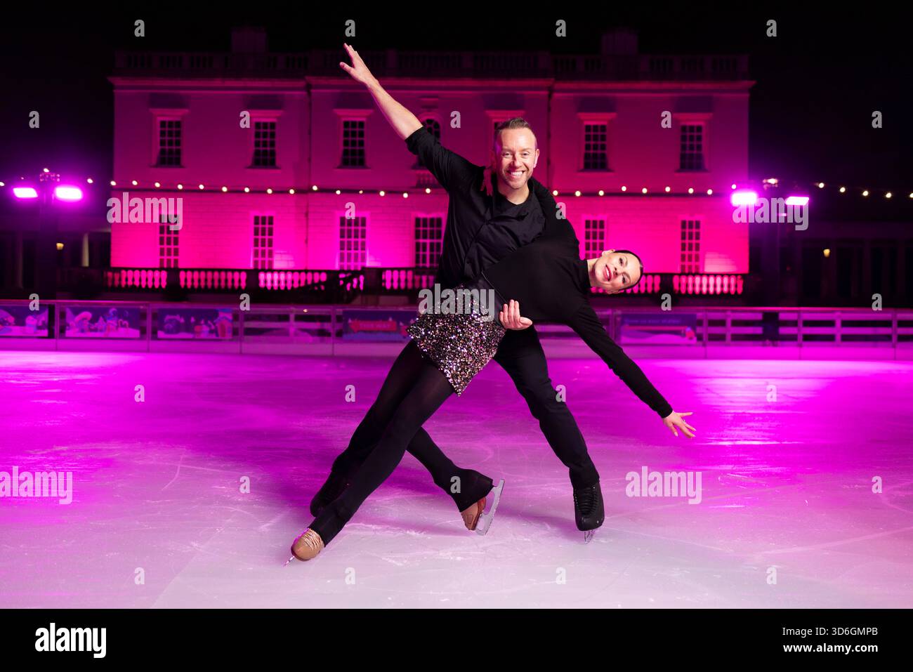 EDITORIAL USE ONLY Dan Whiston and Vicky Ogden, Dancing on Ice ...