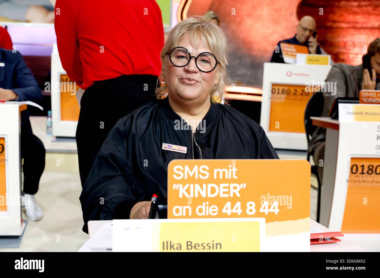 Ilka Bessin beim 30. RTL-Spendenmarathon 2025 im Studio 8 der EMG Studios. Hürth, 20.11.2025 ...