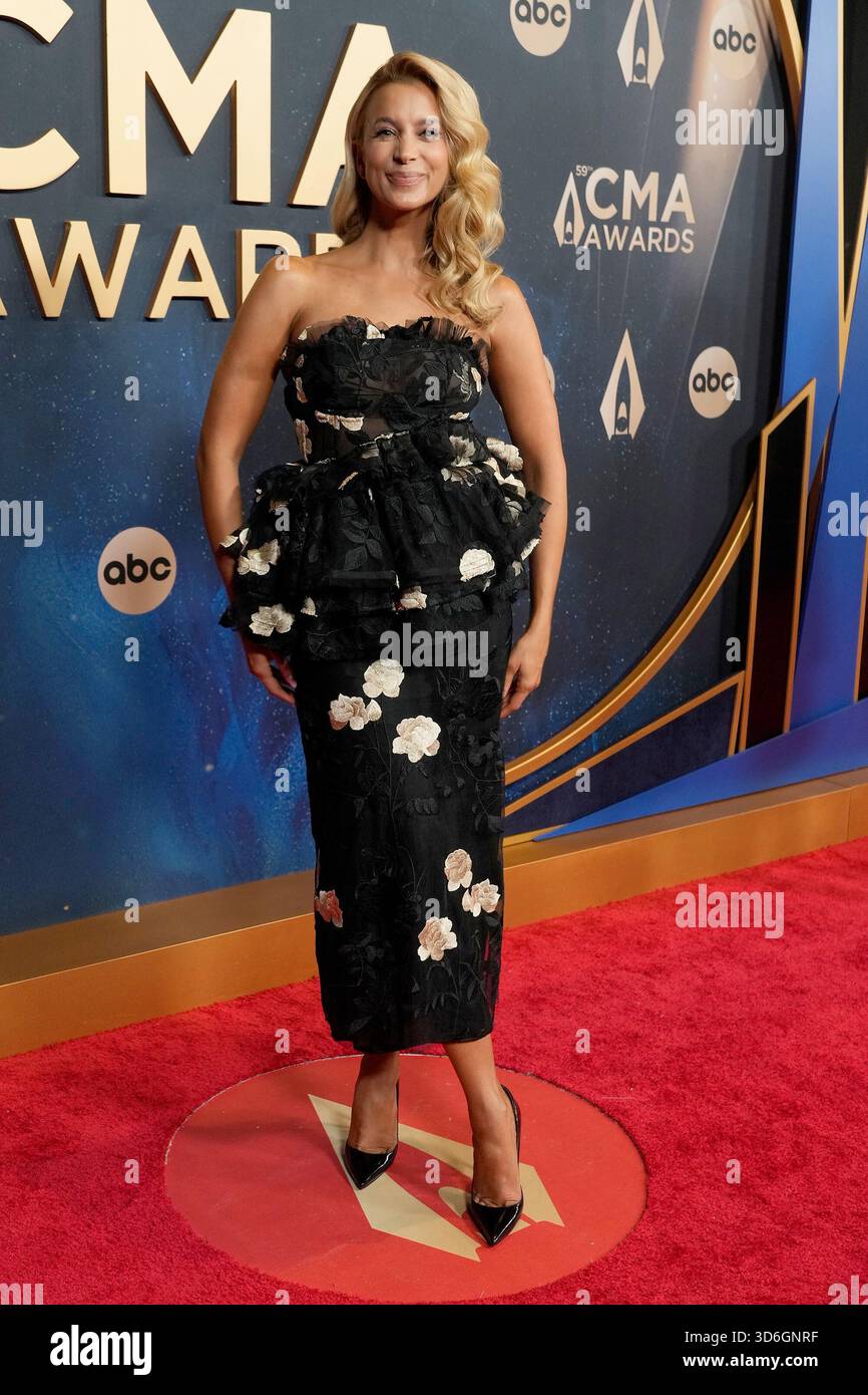 19 November 2025 - Nashville, Tennessee - Sabina Gadecki-Rich. 59th CMA ...