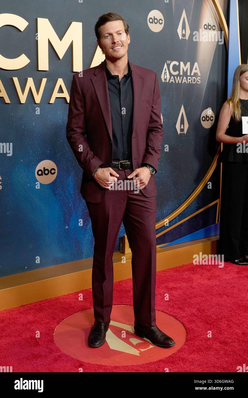 19 November 2025 - Nashville, Tennessee - George Birge. 59th CMA Awards ...