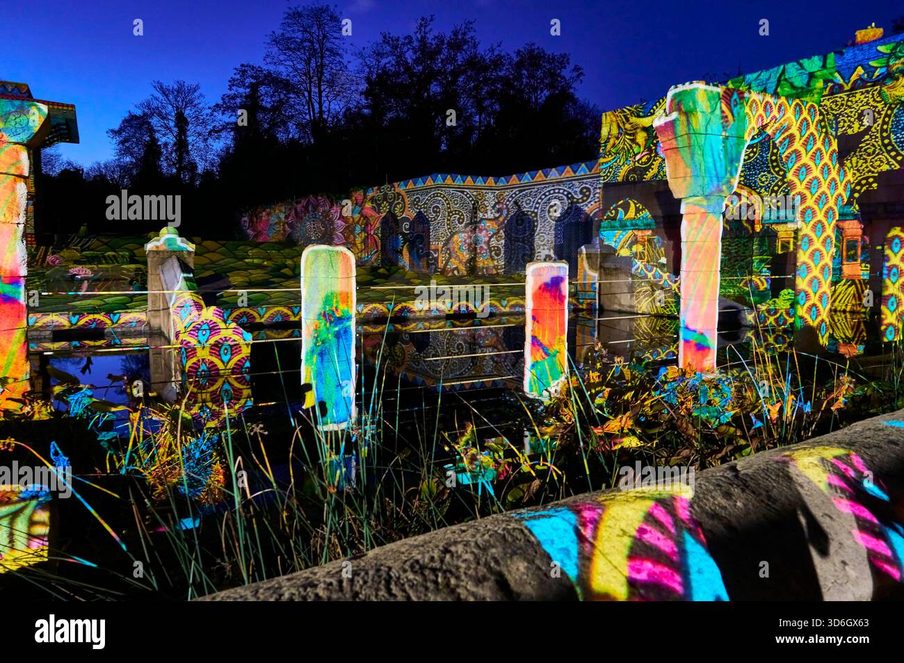 Eröffnung des Christmas Garden 2025 im Erlebnis-Zoo Hannover. Hannover ...