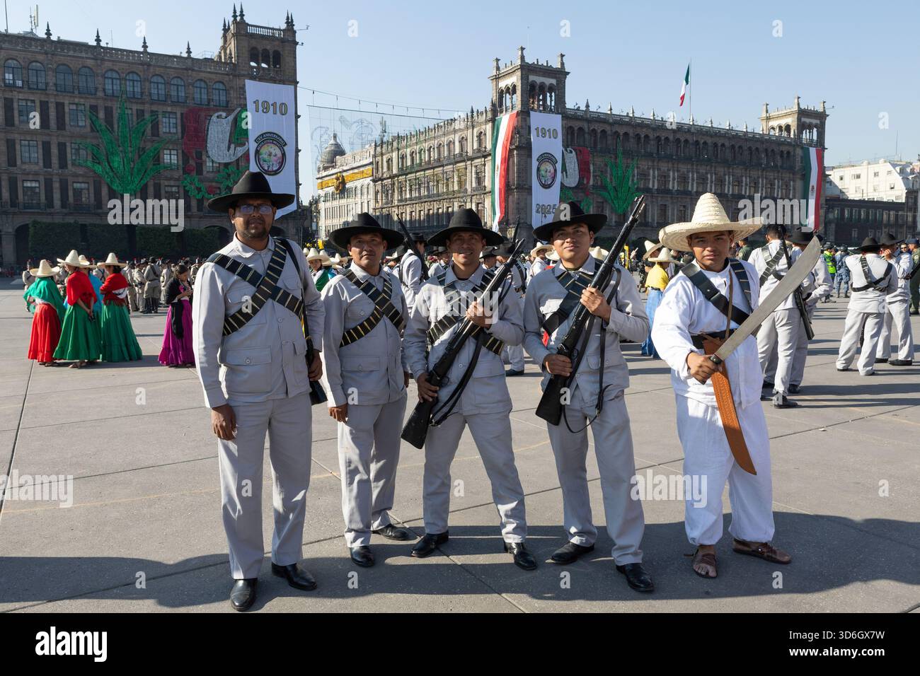 November 20, 2025, Mexico City, Mexico: Parade commemorating the 115th ...