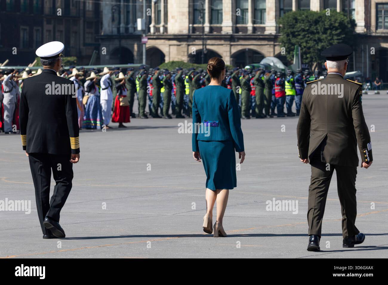 November 20, 2025, Mexico City, Mexico: Parade commemorating the 115th ...