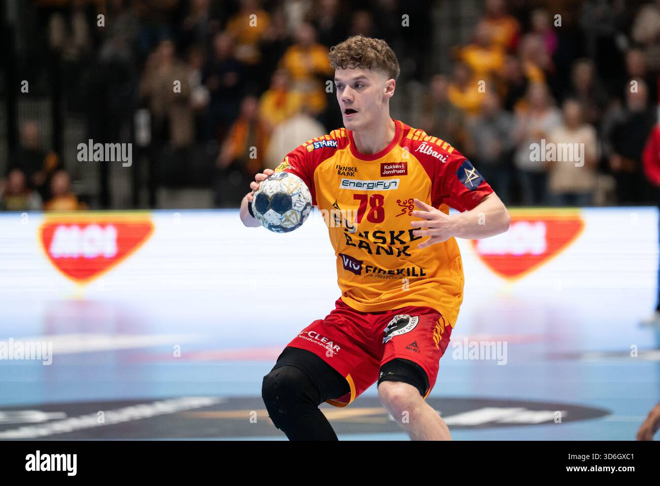 Svendborg, Denmark. 20th, November 2025. Oli Mittun (78) of GOG seen ...