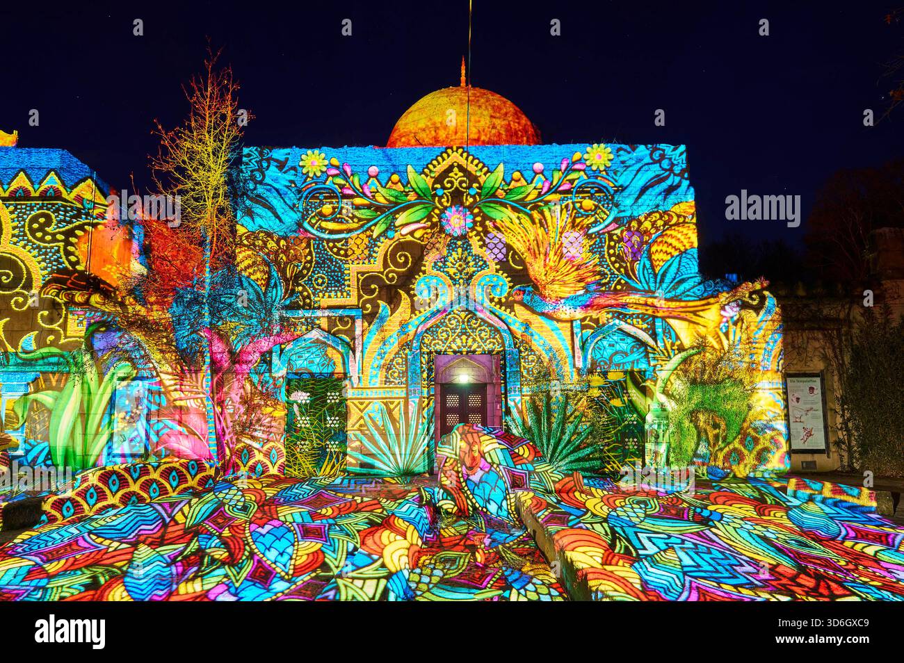 Eröffnung des Christmas Garden 2025 im Erlebnis-Zoo Hannover. Hannover ...