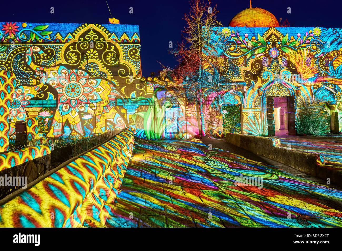 Eröffnung des Christmas Garden 2025 im Erlebnis-Zoo Hannover. Hannover ...