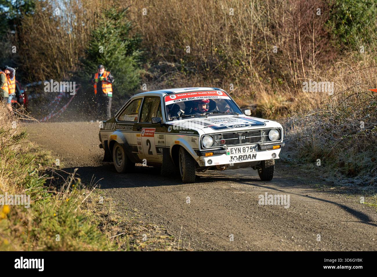 20 November 2025, Powys, Wales – 2025 Roger Albert Clark Rally – Stage ...