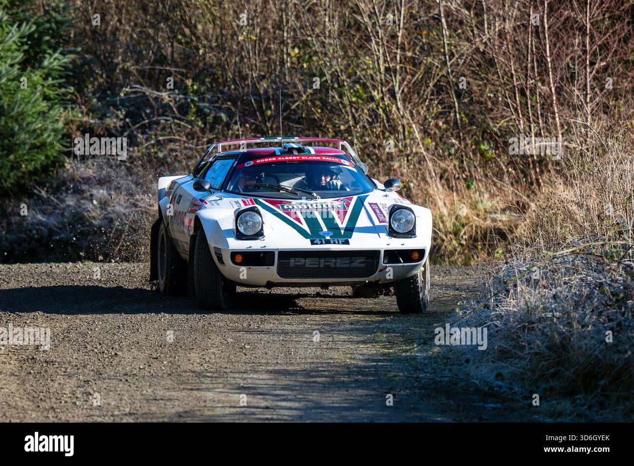 20 November 2025, Powys, Wales – 2025 Roger Albert Clark Rally – Stage ...