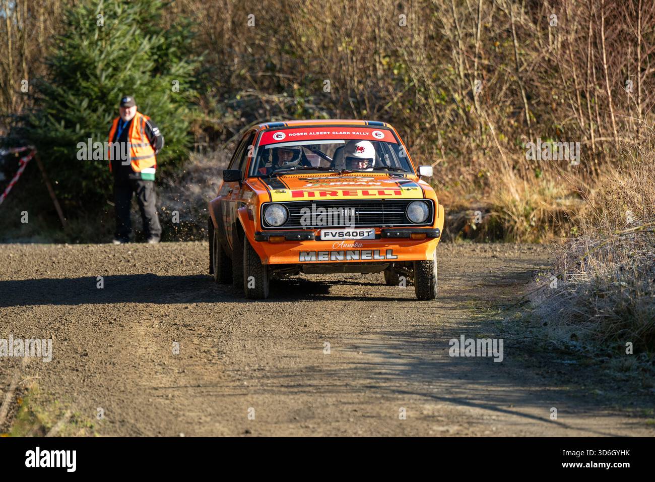 20 November 2025, Powys, Wales – 2025 Roger Albert Clark Rally – Stage ...