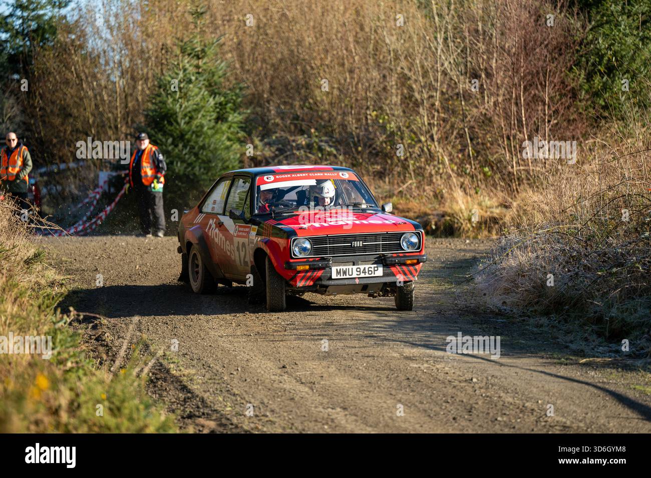 20 November 2025, Powys, Wales – 2025 Roger Albert Clark Rally – Stage 2 (Cefn) – Image Credit ...