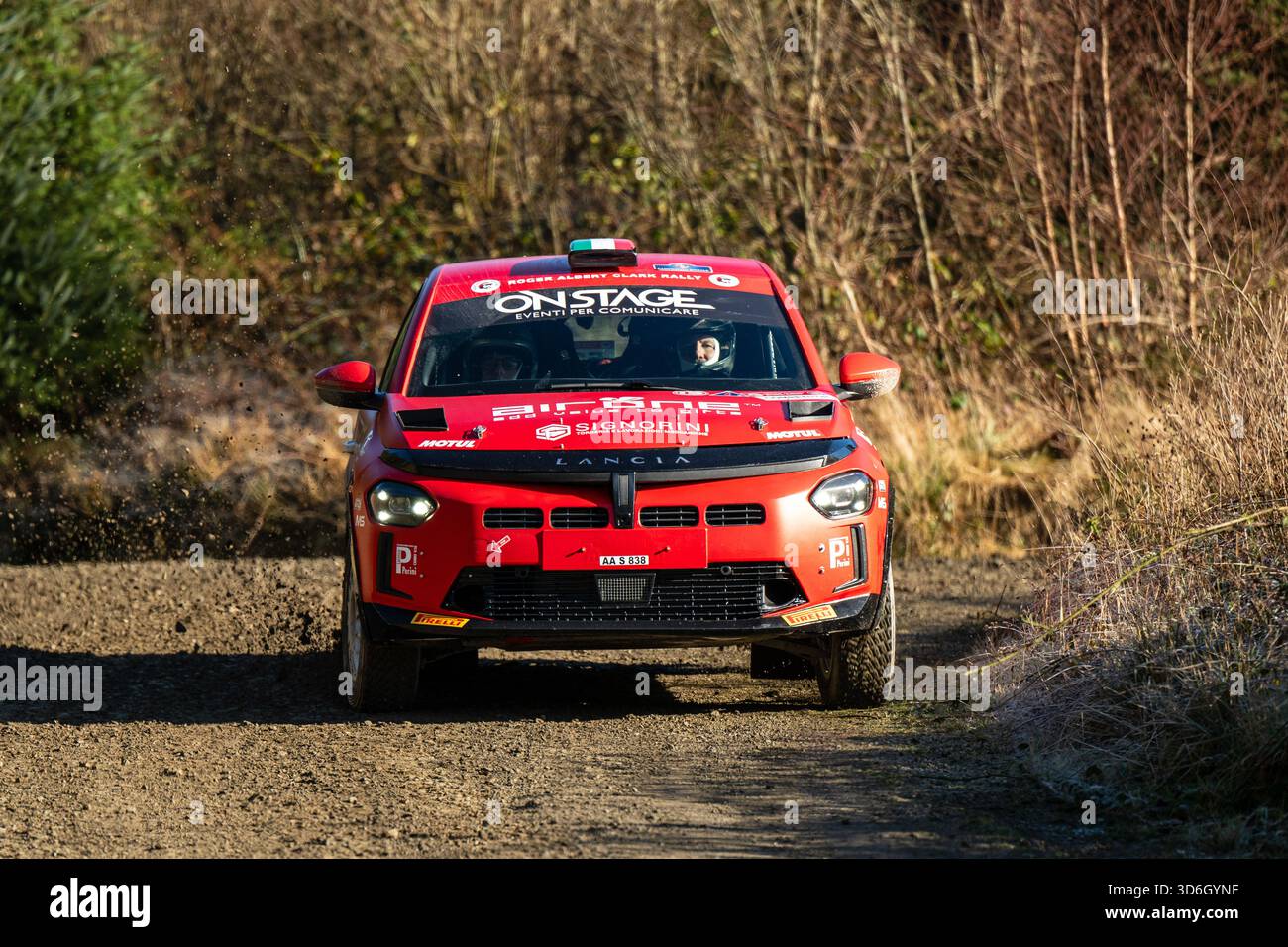 20 November 2025, Powys, Wales – 2025 Roger Albert Clark Rally – Stage 2 (Cefn) – Image Credit ...