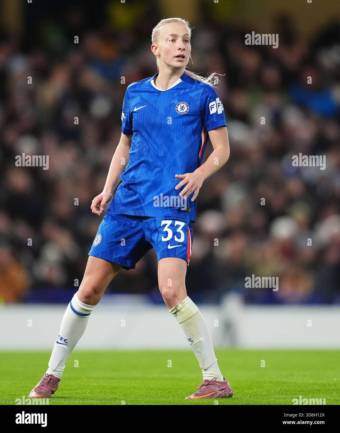 Chelsea's Aggie Beever-Jones during the UEFA Women's Champions League ...