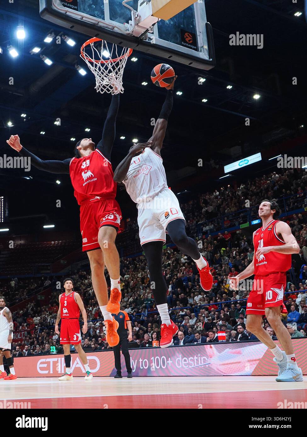 Johnathan Motley (Hapoel IBI Tel Aviv) during Olimpia Milano vs Hapoel ...