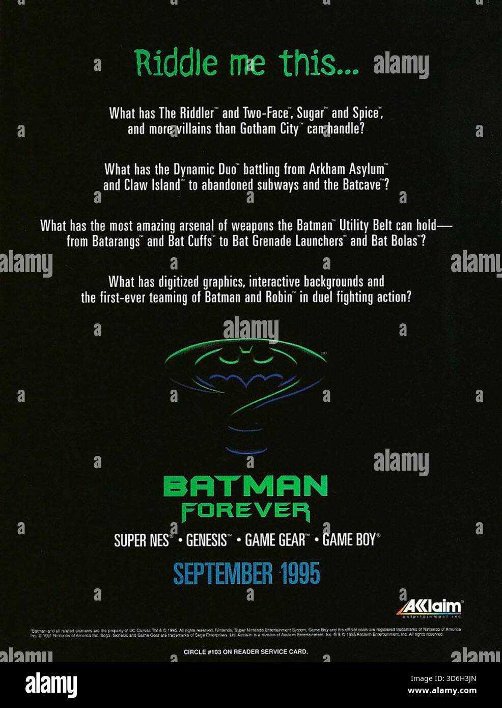 Batman video game hi-res stock photography and images - Alamy