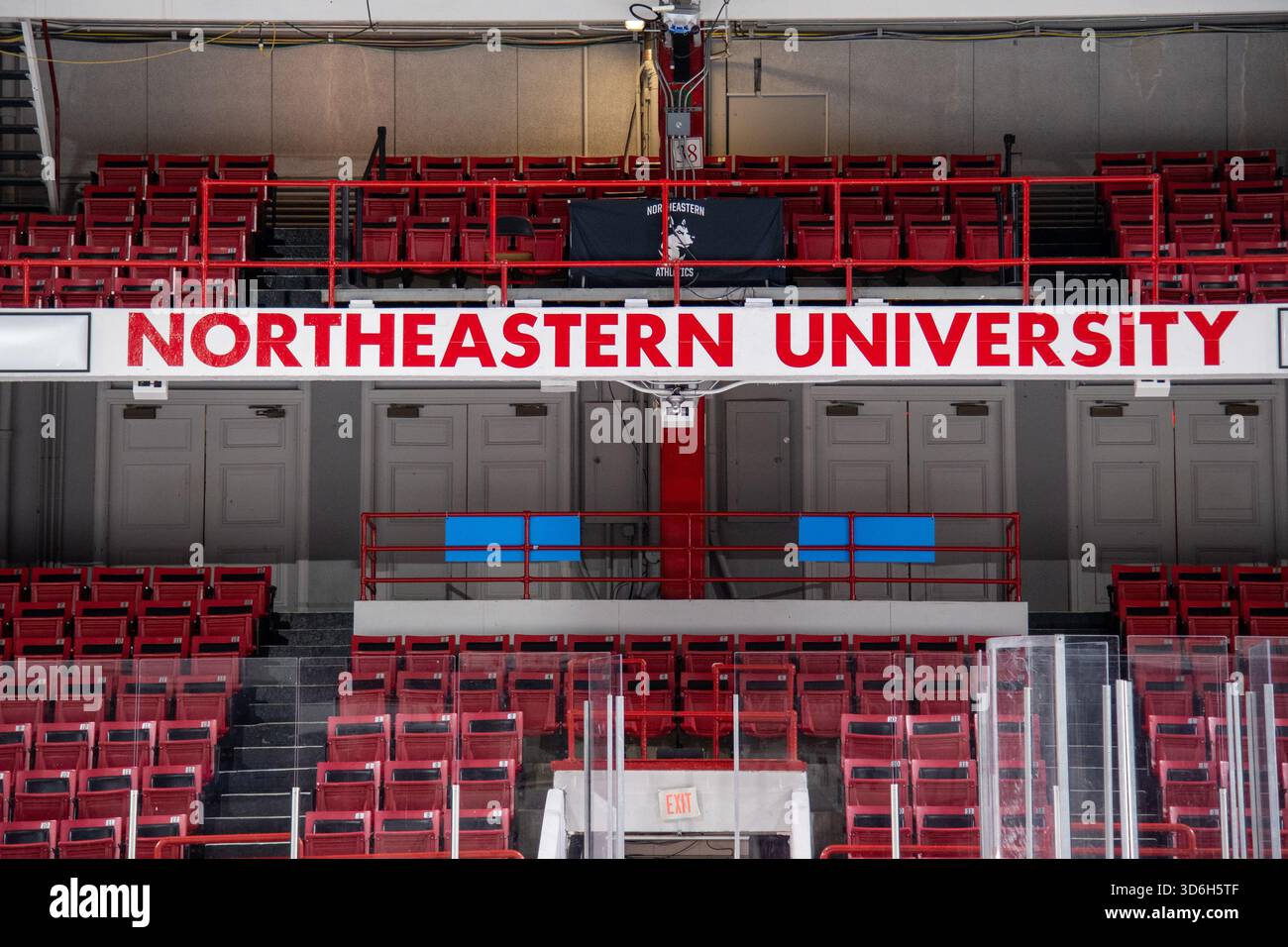 BOSTON, MA - OCTOBER 29: A general view of Northeastern University ...