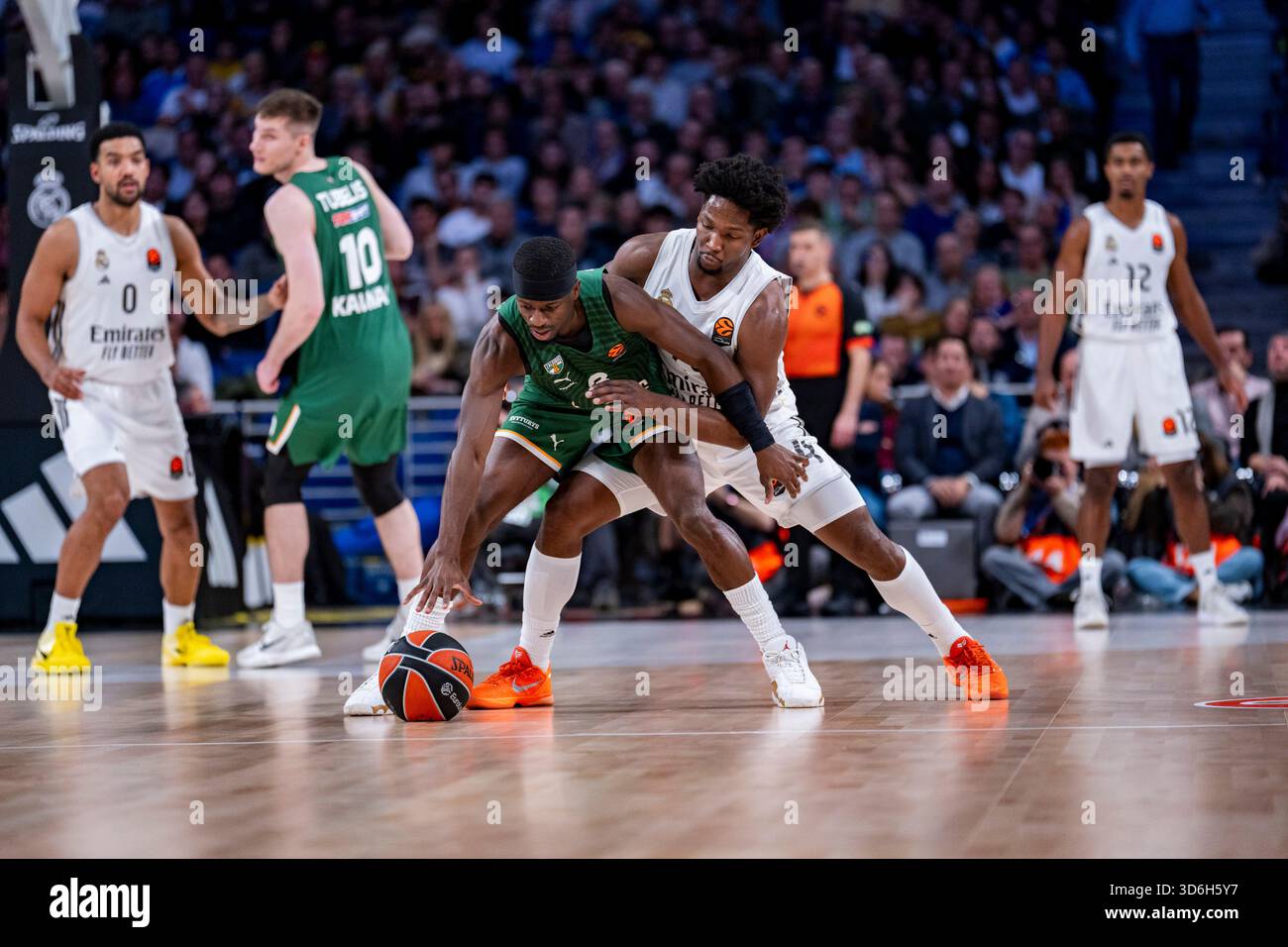 November 20, 2025, Madrid, Madrid, Spain: Sylvain Francisco of Zalgiris ...