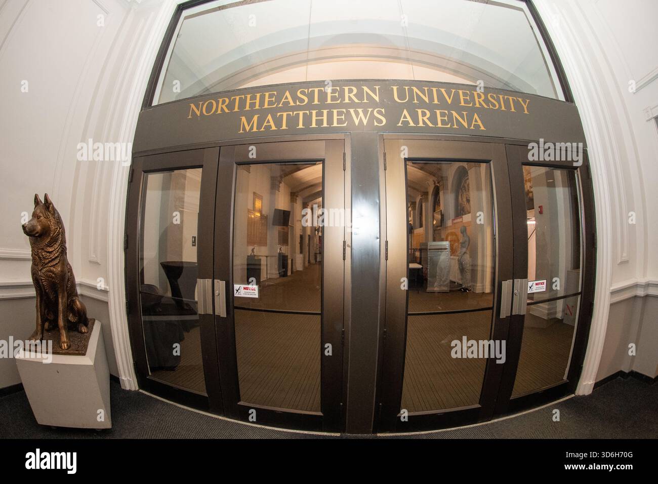 BOSTON, MA - OCTOBER 29: A general view of the lobby on October 29 ...