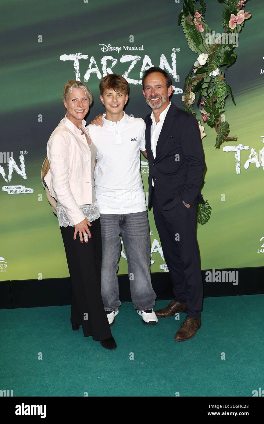 Nina Koenig, Mats Koenig and Nicolas Koenig attend the premiere of the ...