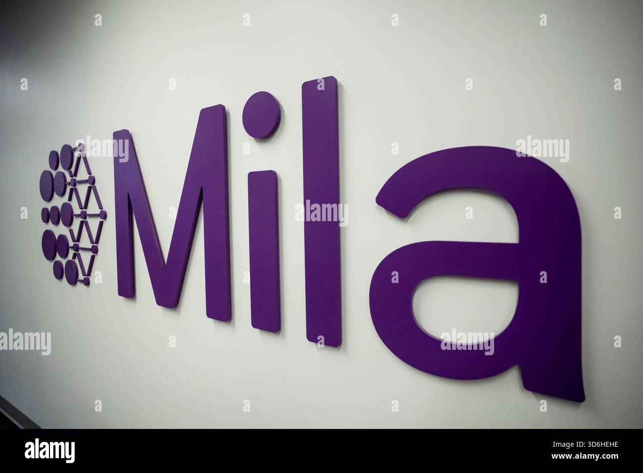 The logo of Mila- Quebec Artificial Intelligence Institute, is ...