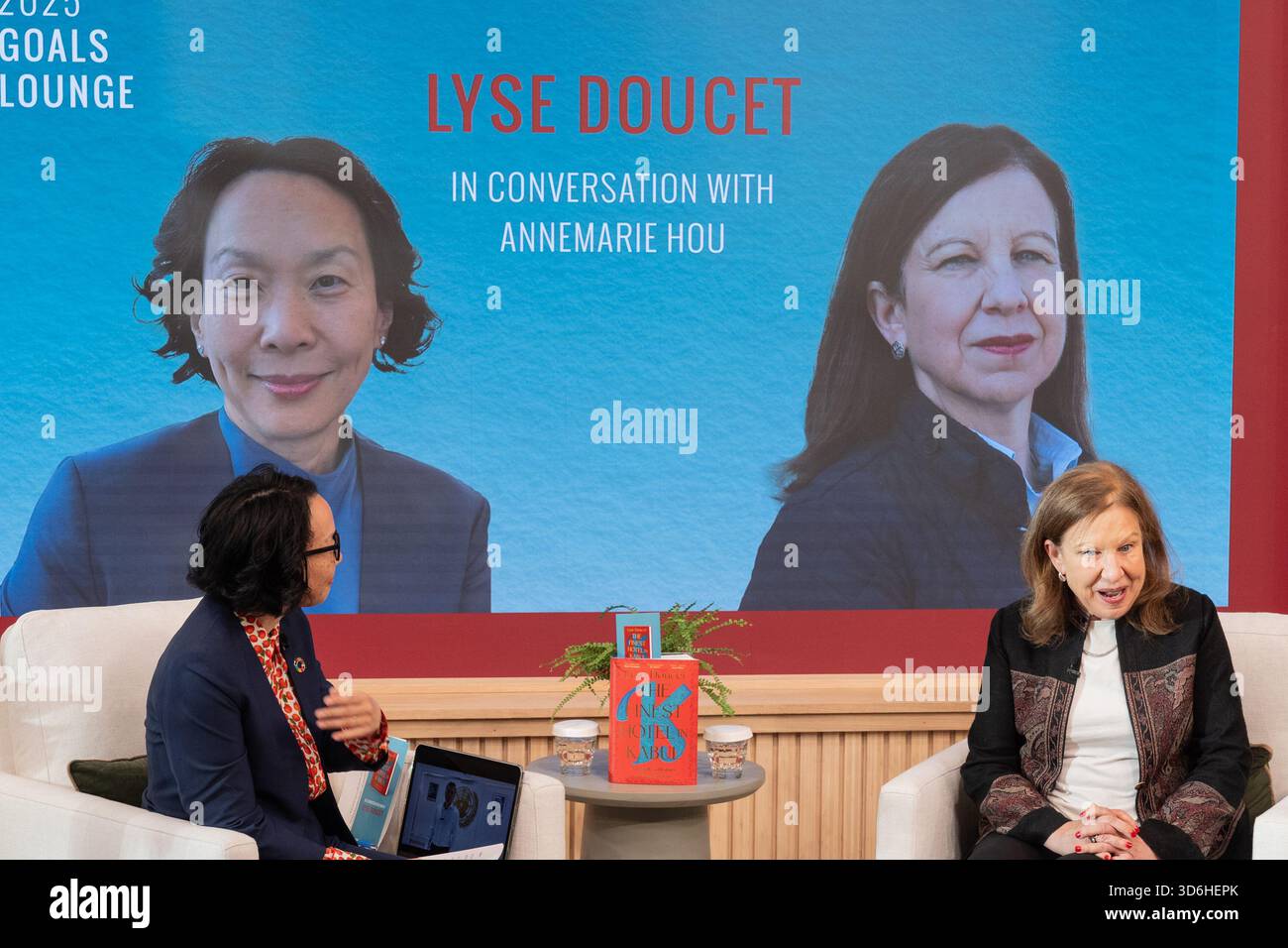 Annemarie Hou in conversation with Lyse Doucet, BBC Chief International Correspondent and author ...