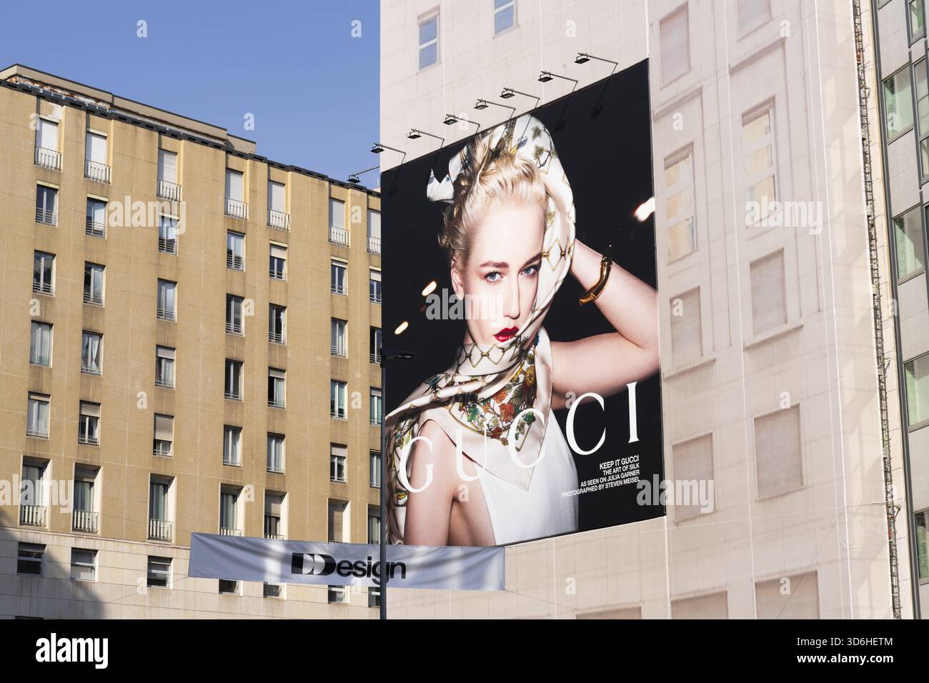 Milan billboard city name hi-res stock photography and images - Alamy