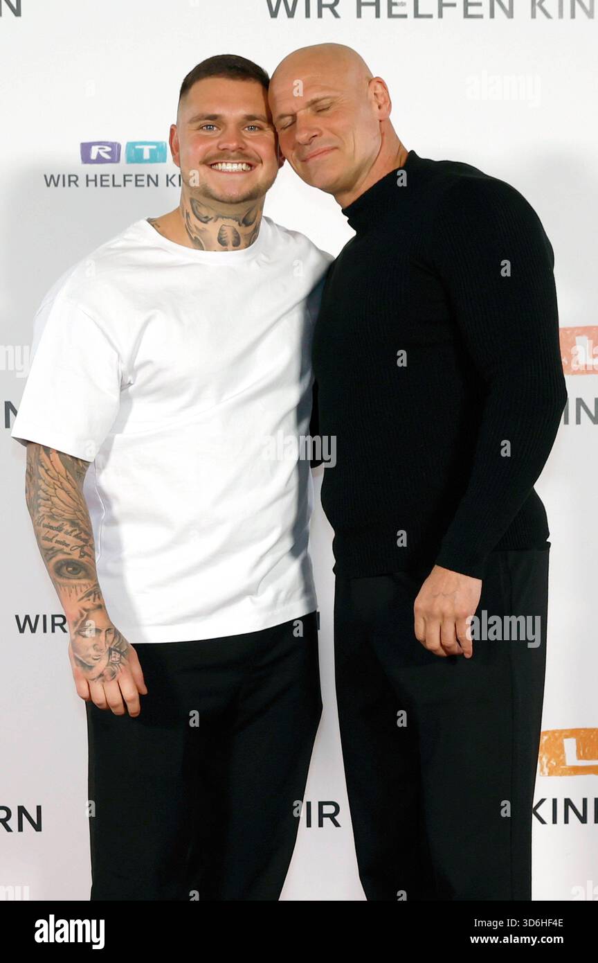 Nico Legat und Thorsten Legat beim 30. RTL-Spendenmarathon 2025 im ...