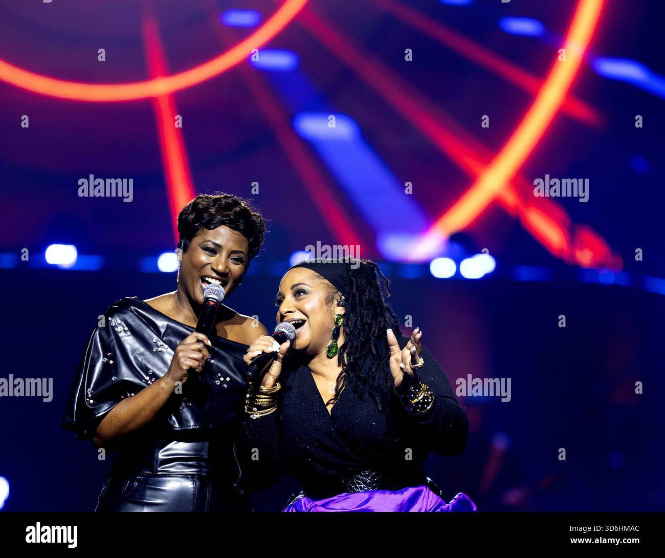 AMSTERDAM – Edsilia Rombley and Imaani at the 5th anniversary of the ...