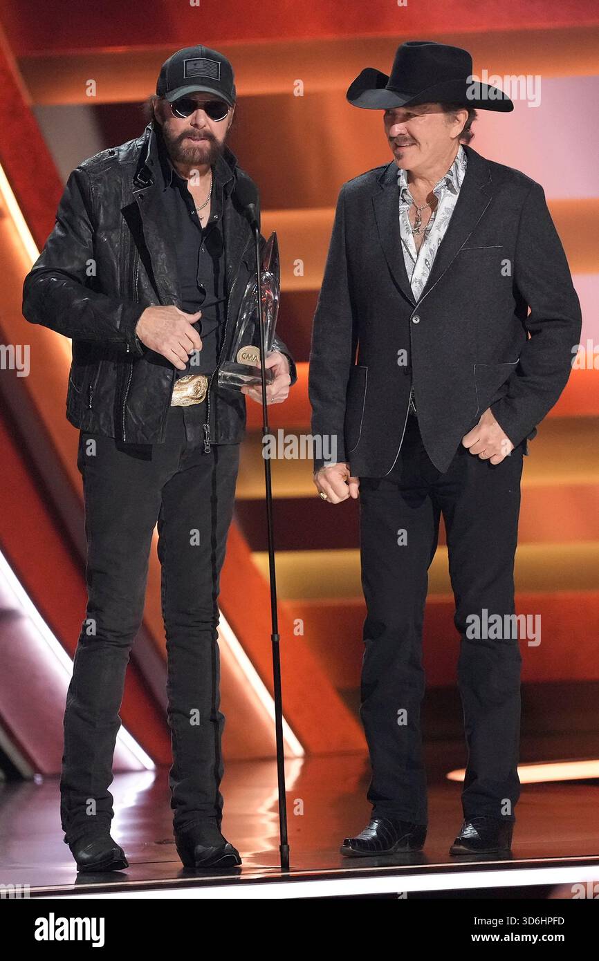 19 November 2025 - Nashville, Tennessee - Ronnie Dunn, Kix Brooks. 59th ...