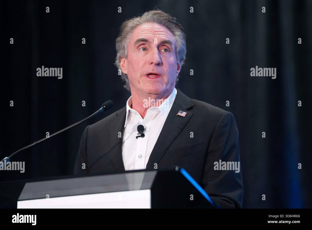 U.S. Secretary of the Interior Doug Burgum speaks during the Western Governors' Association ...