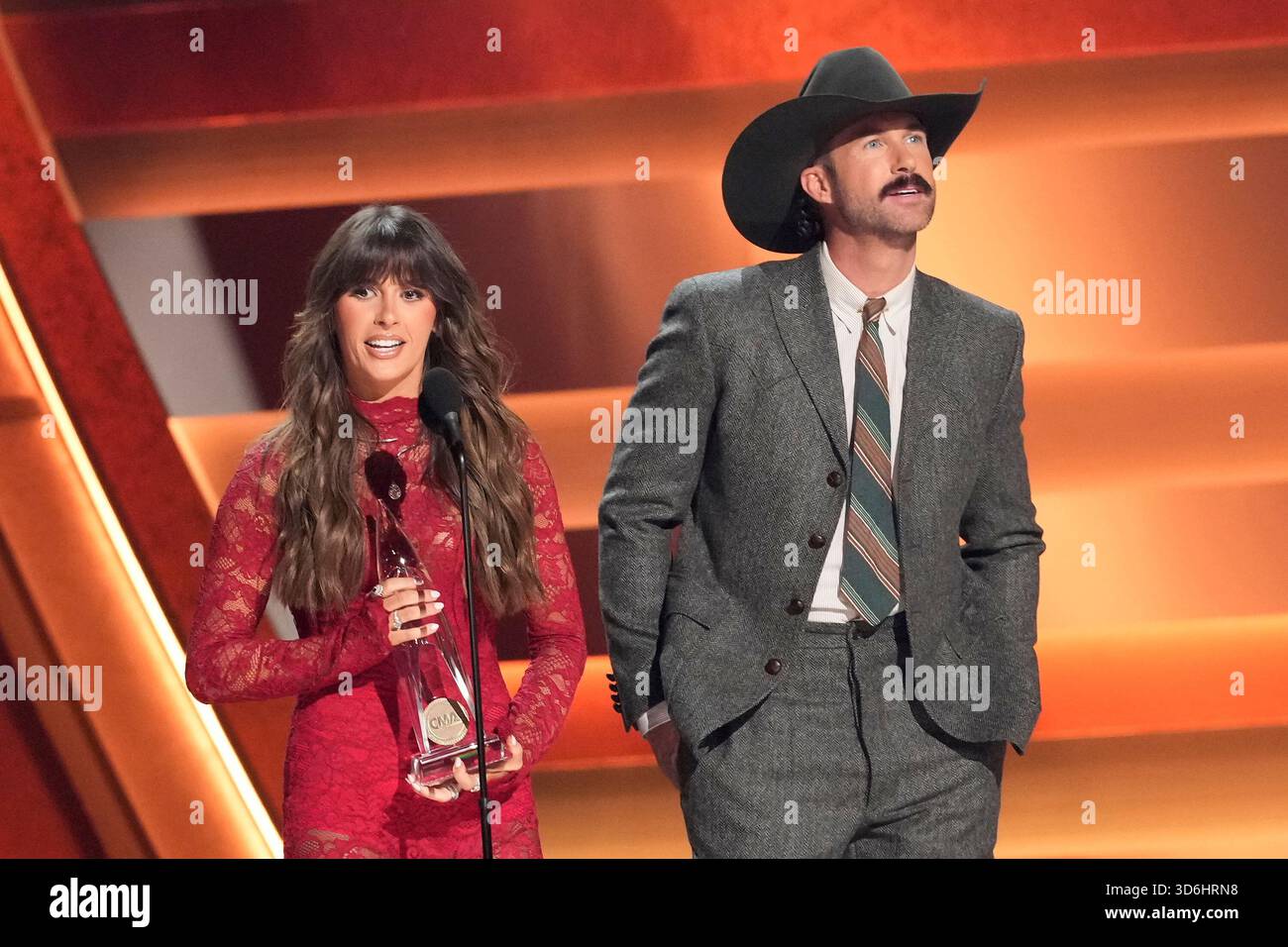 19 November 2025 - Nashville, Tennessee - Ella Langley, Riley Green ...