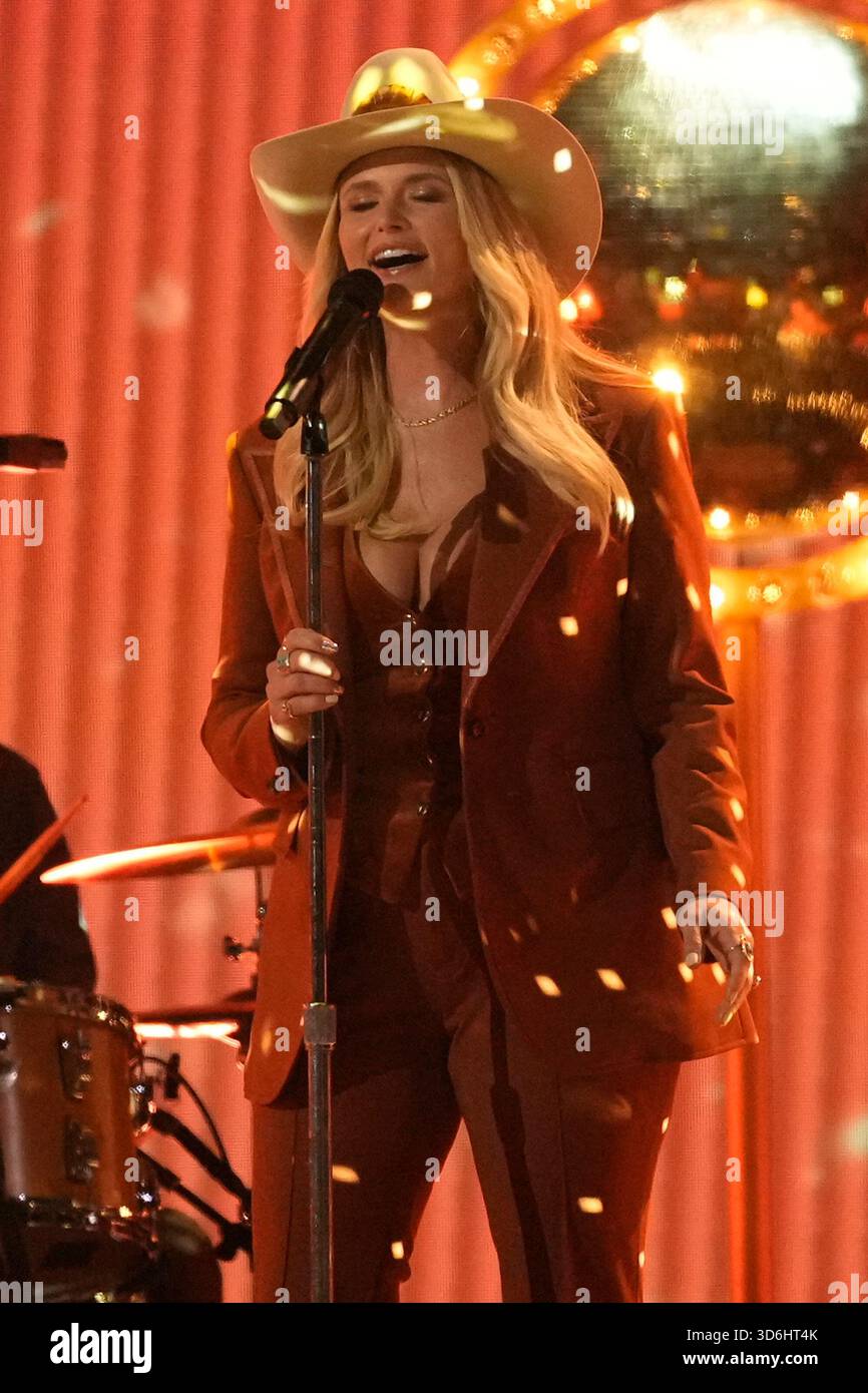19 November 2025 - Nashville, Tennessee - Miranda Lambert. 59th CMA ...