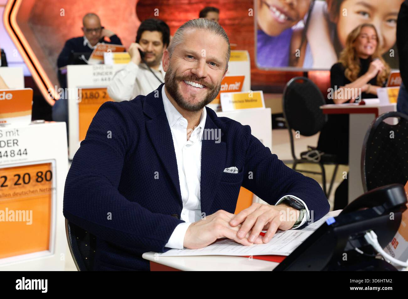 Paul Janke beim 30. RTL-Spendenmarathon 2025 im Studio 8 der EMG Studios. Hürth, 20.11.2025 ...