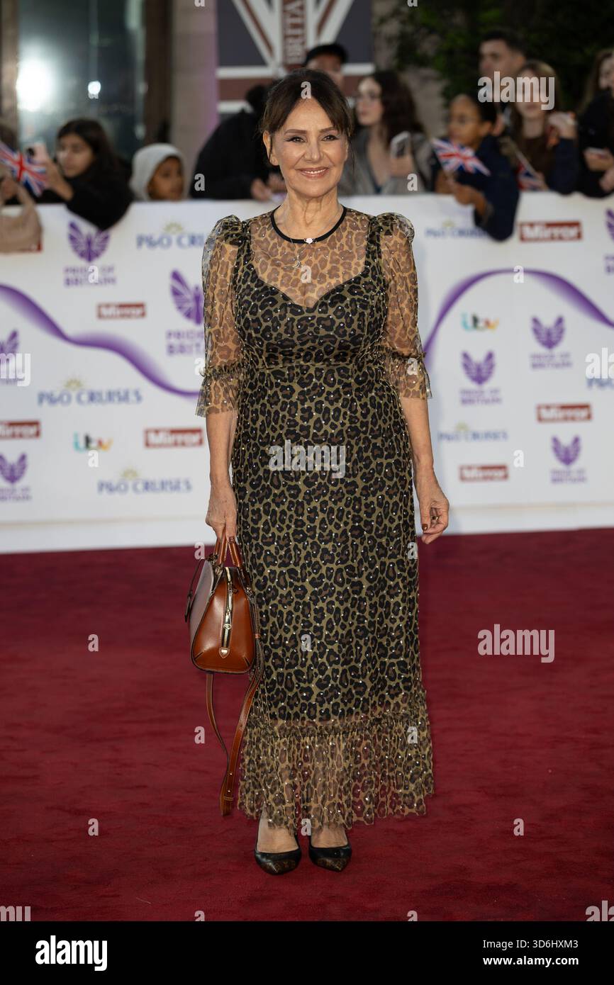 Celebs attend the Pride of Britain Awards at the Grosvenor Hotel ...