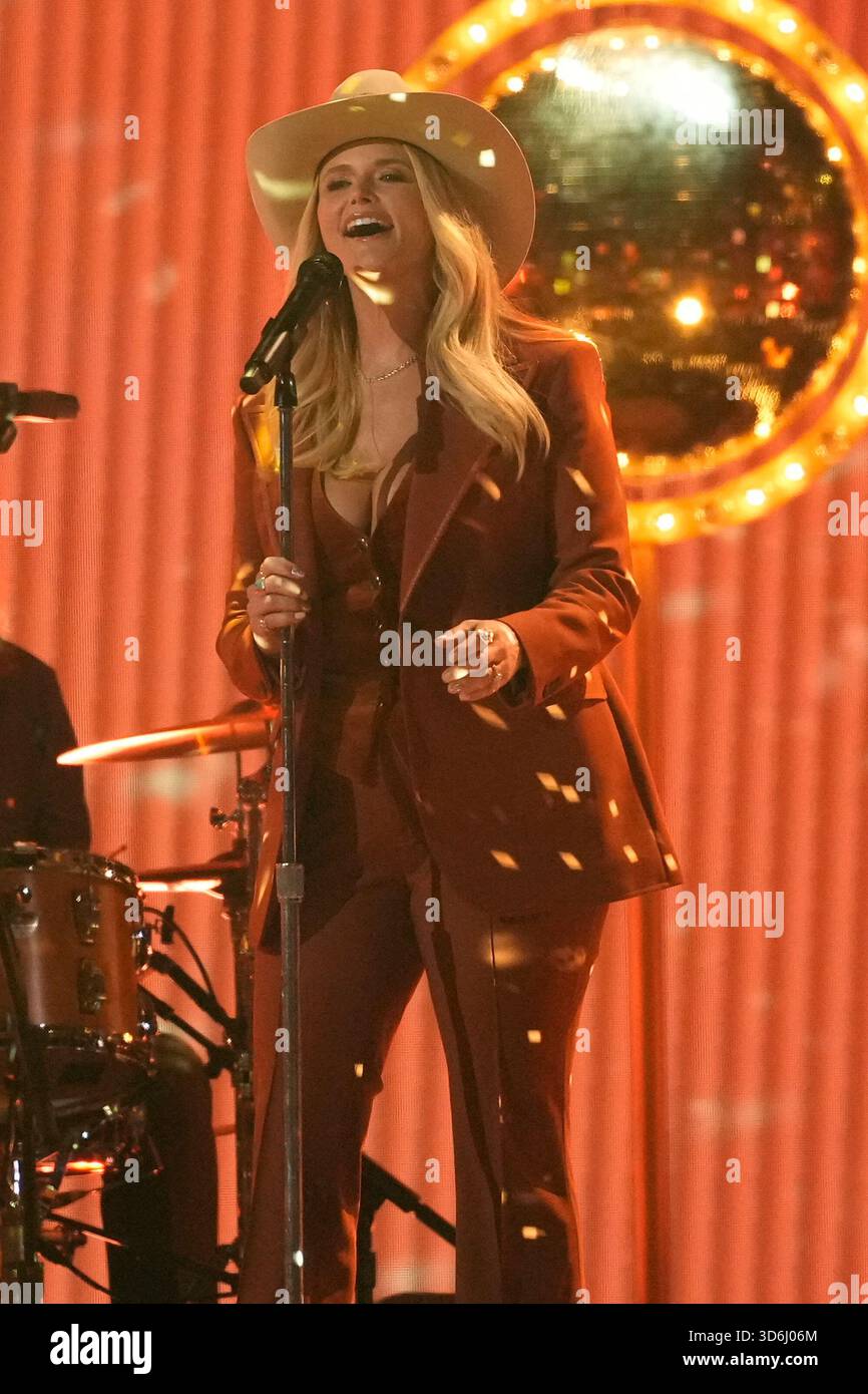 19 November 2025 - Nashville, Tennessee - Miranda Lambert. 59th CMA ...