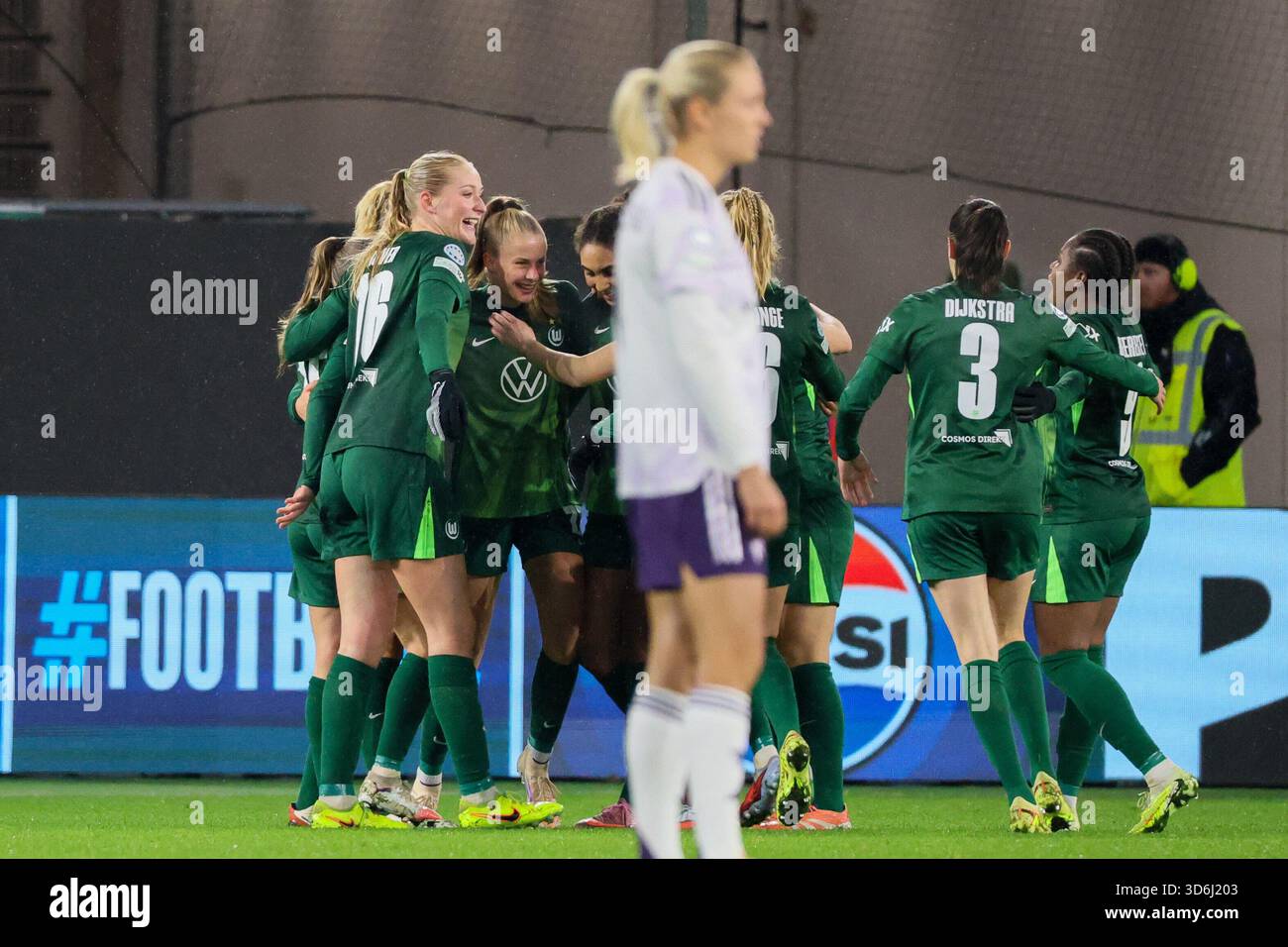 Wolfsburg, Germany November 19, 2025: Champions League - Women - 2025 / ...
