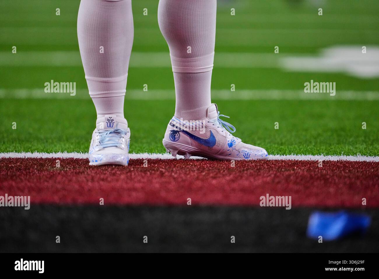 Buffalo Bills defensive tackle Deone Walker stands on the field during ...