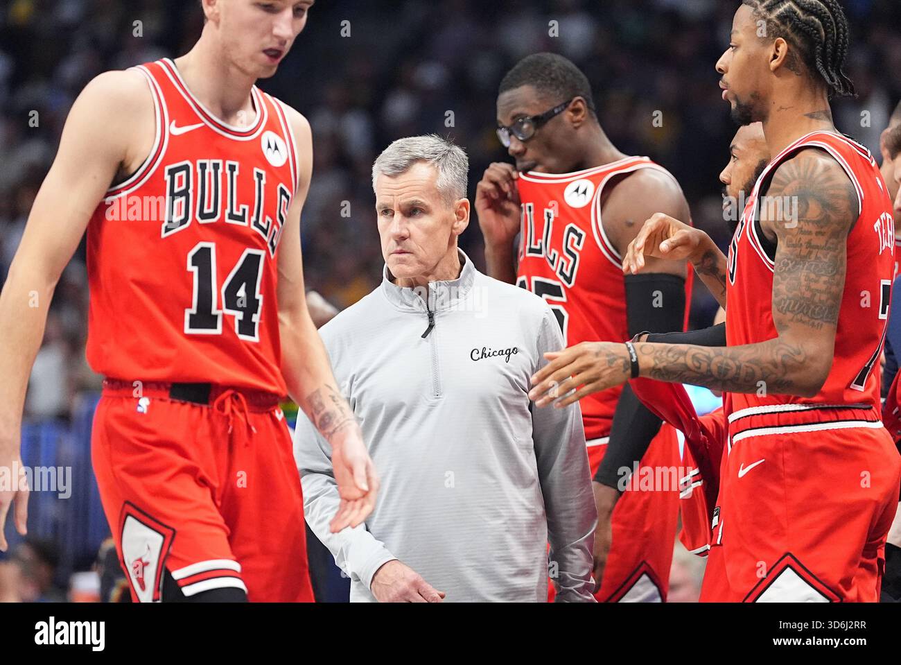 Chicago Bulls Head Coach Billy Donovan in the second half of an NBA ...